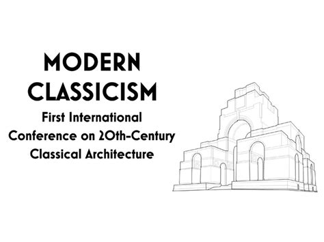 Modern Classicism Conference Fundación Culturas Constructivas Tradicionales