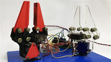 3d Printing Robotic Claw With Arduino 5 Steps Instructables
