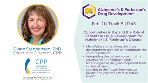 Cpath Cpp Parkinsons Alzheimers Drugdevelopment Datasharing Critical Path Institute C
