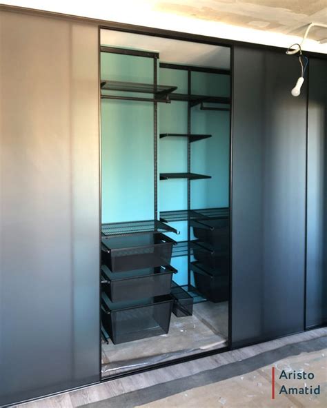 Идея современной удобной гардеробной и дверей купе вы забудете о корпусных шкафах