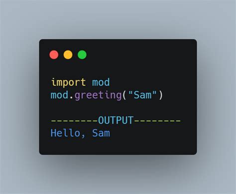 Modules In Python