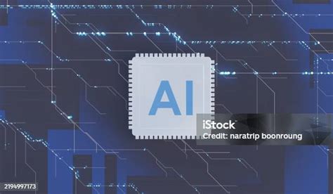 프로세서 칩 인공 지능 칩 기술 배경 3d 일러스트 레이 션 Cpu에 대한 스톡 사진 및 기타 이미지 Cpu 가상현실 개념 Istock