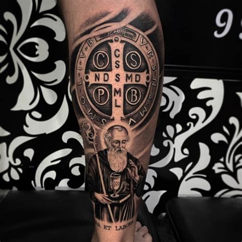 Tatuagem De São Bento 50 Ideias Lindíssimas E Únicas