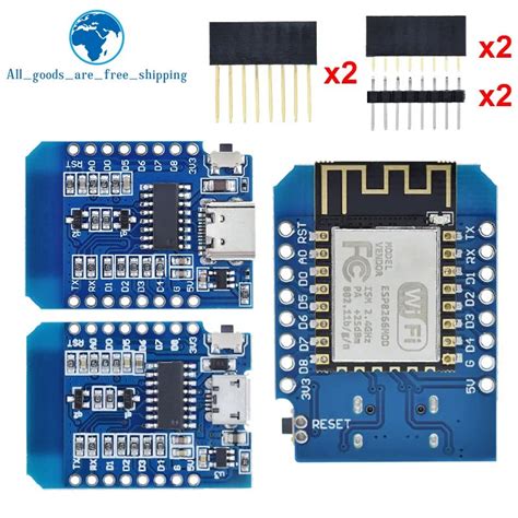 D1 Mini Type Cmicro Esp8266 Esp 12f Ch340g V2 Usb D1 Mini Placa De De