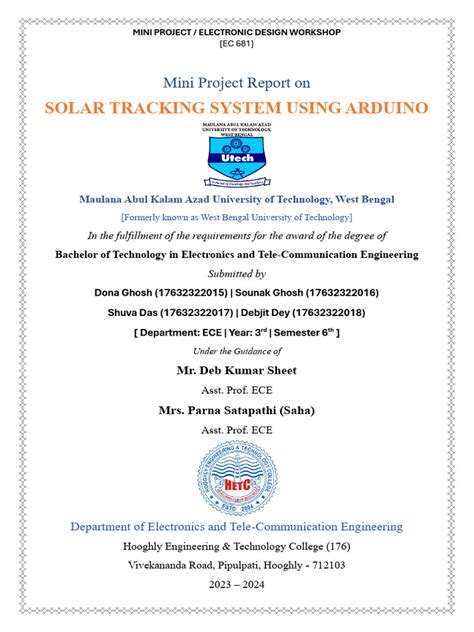Groupb4solartrackingsystemusingarduino 1 Download Free Pdf