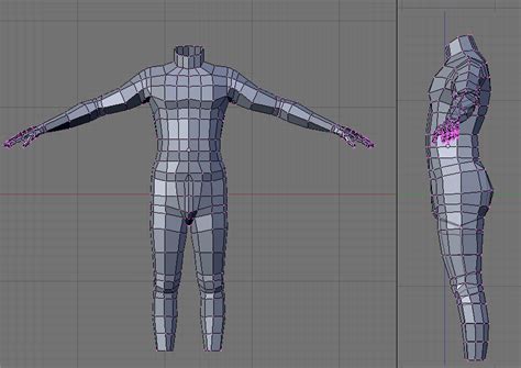 Low Poly Male Model Works In Progress Blender Artists Community