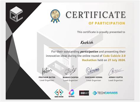 Kashish Gupta On Linkedin Codecubical2 Openinnovation