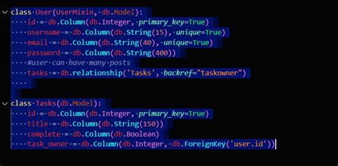 Database Troubles In Sql Alchemy Rflask