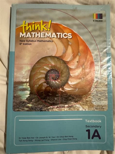 Think Mathematics Textbook 1a Hobbies And Toys Books And Magazines