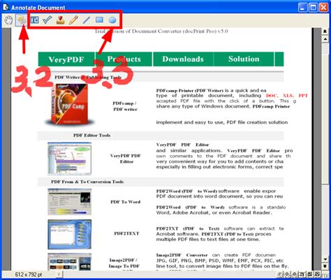 How To Add Ellipse Comment On Current Page In Docprint Preview