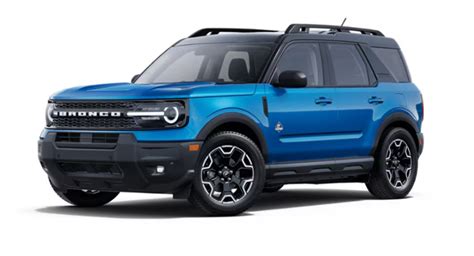 2025 Ford Bronco Sport Brings Back Velocity Blue First Look