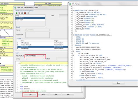 oracle sql developer data modeler 4 1 user defined ddl generation