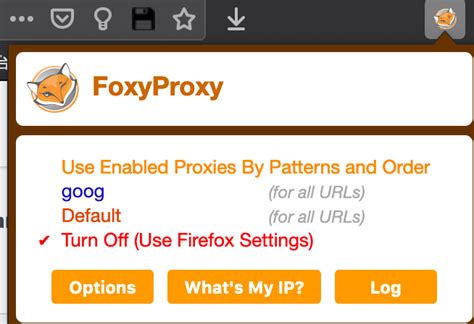 Foxyproxy Does Not Work With Firefox Nightly · Issue 39 · Foxyproxy