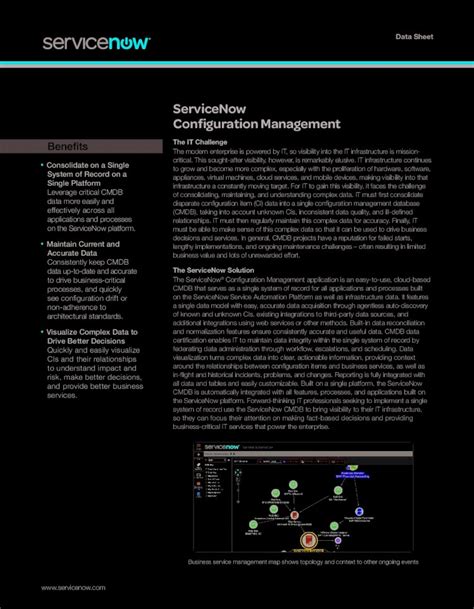 Pdf Servicenow Configuration Management Technosys · Servicenow Configuration Management
