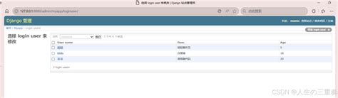 Django——admin后台管理1django Admin Csdn博客 Django——admin后台管理1django Admin Csdn博客