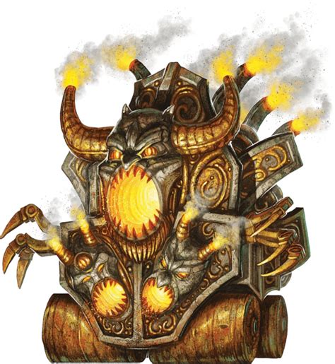 Hellfire Engine Monster Stat Block Dnd 5e