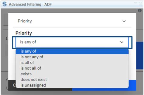 Advanced Filtering User Manual