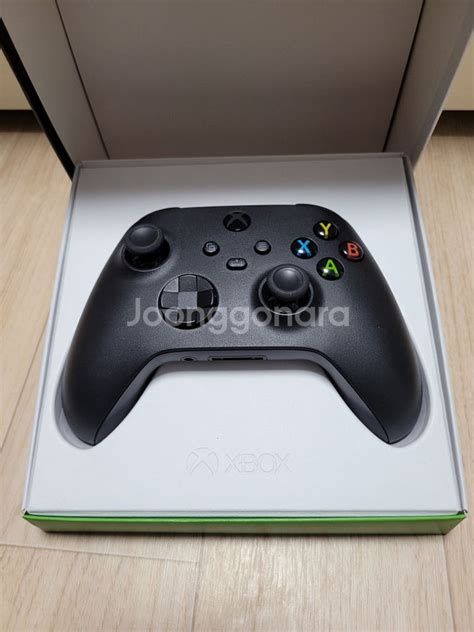 엑박패드 팝니다 4세대 블랙 Xbox 중고나라