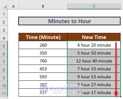 How To Convert Hours And Minutes To Minutes In Excel