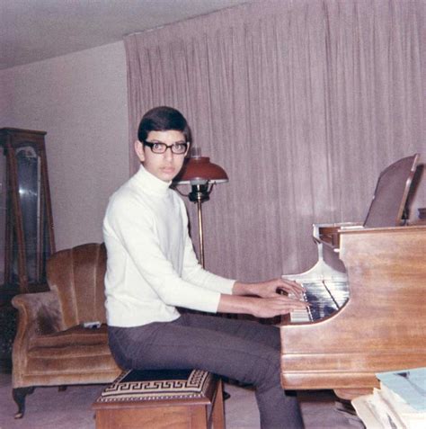 A Young Jeff Goldblum Playing The Piano 1960s Roldschoolcool