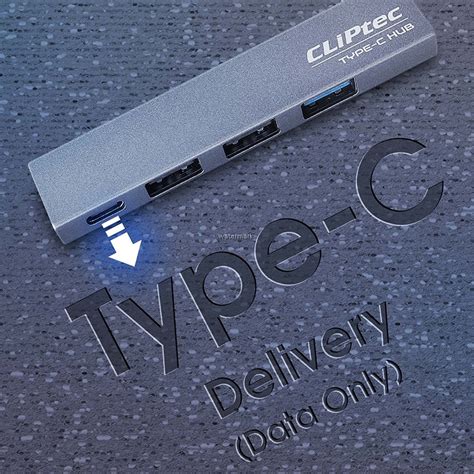 Cliptec Rzh Conquer Type C Usb Ports Hub
