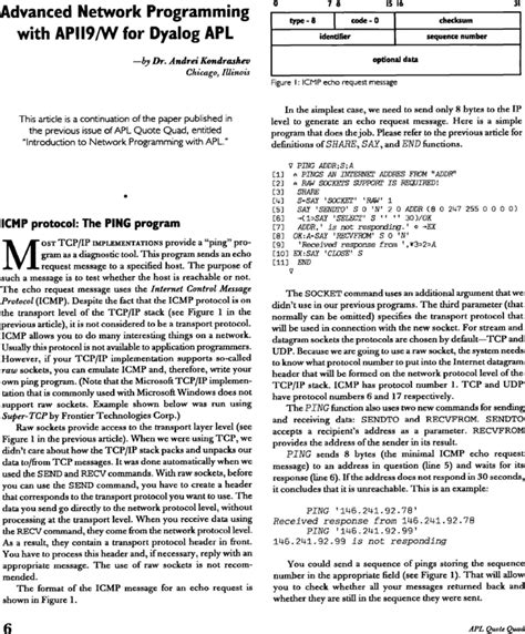 Advanced Network Programming With Ap119w For Dyalog Apl Acm Sigapl