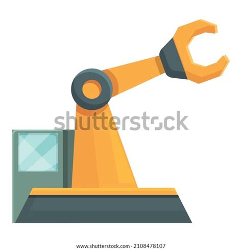 산업 Cnc 아이콘 만화 벡터 기계 스톡 벡터로열티 프리 2108478107 Shutterstock