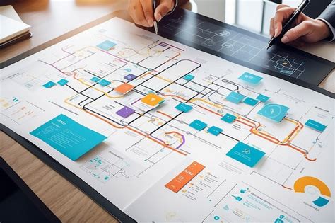 Premium Photo Aienhanced Customer Journey Mapping
