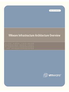 VMware Infrastructure Architecture Overview Vmware Infrastructure Architecture Overview Pdf