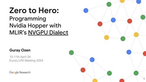 Last Week I Had The Privilege Of Presenting Nvdsl At Eurollvm24—a Dsl In Python Based On Mlir