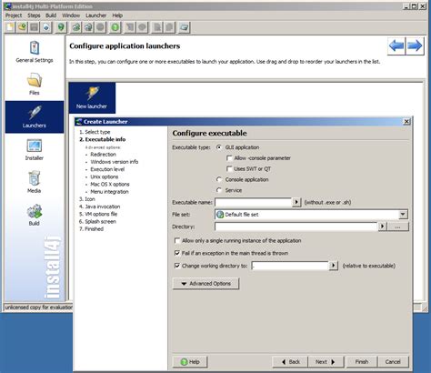 Java Install4j What Is The Best Way To Start My Application Over A