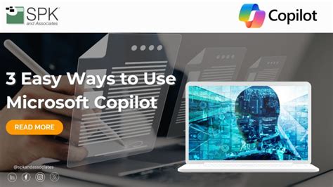 How To Boost Efficiency With Microsoft Copilot Spk And Associates Llc Posted On The Topic