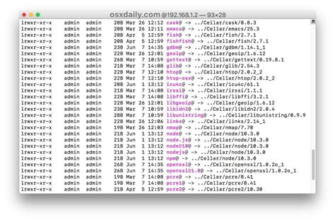 How To Find Where Homebrew Packages Are Installed On Mac