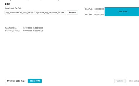 da14531 device is bricked even after setting up 1 wire uart to load the