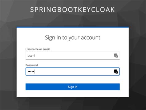 A Quick Guide To Using Keycloak With Spring Boot Baeldung
