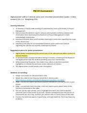 PM CSI Assessment V Pdf PM CSI Assessment Digital Poster With A Minute Voice Over