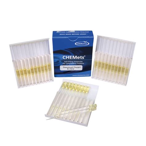 Chemetrics Dissolved Oxygen Refill Carolina Biological Supply