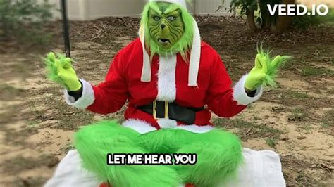 Voiceover And Video Personalized Messages As The Grinch By Mikehookvoice Fiverr