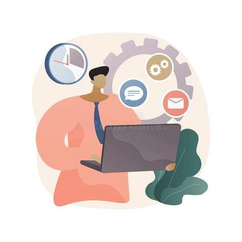 Account Administrator Abstract Concept Vector Illustration Stock Vector Illustration Of