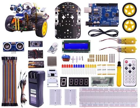 Yahboom Smartduino Starter Kit And Smart Robot 2in1 For Arduino Uno R3