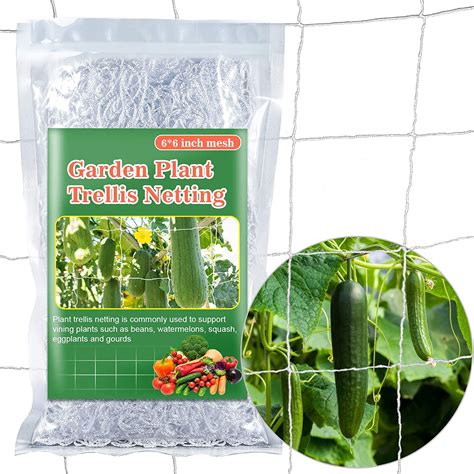 Sukh Garden Plant Trellis Netting Trellis Net Polyester Trellis Netting Garden