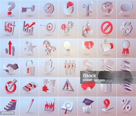 벡터 3d 비즈니스 테마 프레 젠 테이 션 서식 파일 설정 0명에 대한 스톡 벡터 아트 및 기타 이미지 0명 개념 개념과 주제 Istock