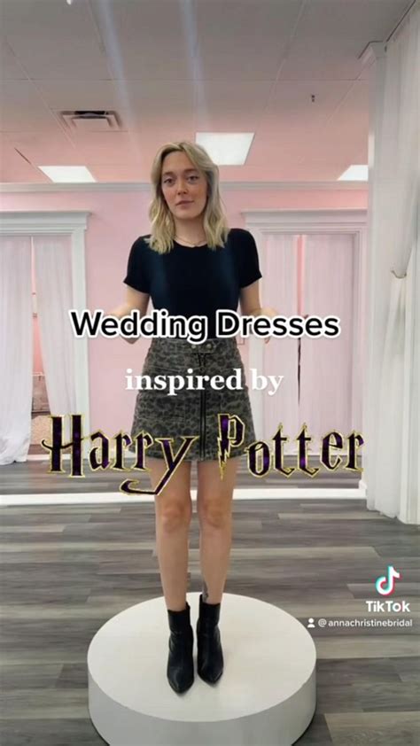 Harry Potter Inspired Wedding Dresses ⚡️ Harry Potter Dress Harry Potter Wedding Harry