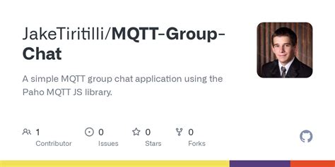 GitHub JakeTiritilli MQTT Group Chat A Simple MQTT Group Chat
