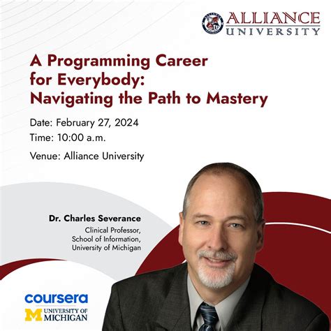 Allianceuniversity Pythonprogramming Drchuck Coursera Alliance University