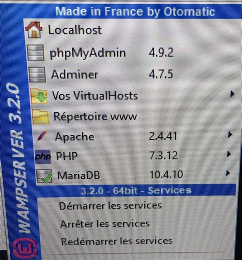 [résolu] Wampserver Reste à Lorange Installer Il Y A 15 Jours