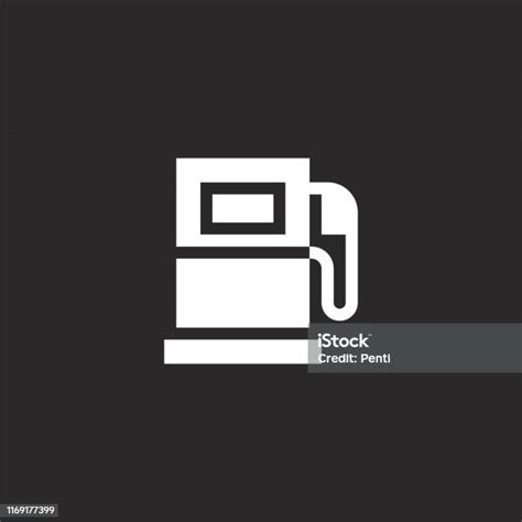 펌프 아이콘을 참조하십시오 웹 사이트 디자인 및 모바일 응용 프로그램 개발을위한 채워진 펌프 아이콘 검은 배경에 고립 된 채워진 도시 생활 컬렉션에서 펌프 아이콘 0명에