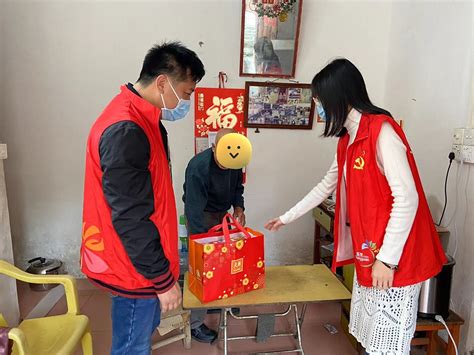 白濠社区迎新春送温暖 慰问探访困难群众活动 东莞市汇益社会服务发展中心