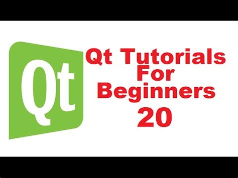 Qt Tutorials For Beginners QListWidget YouTube
