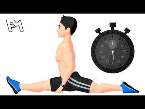 Front Split In Minutes Flexibility Training YouTube Flexibility Training Splits Workout